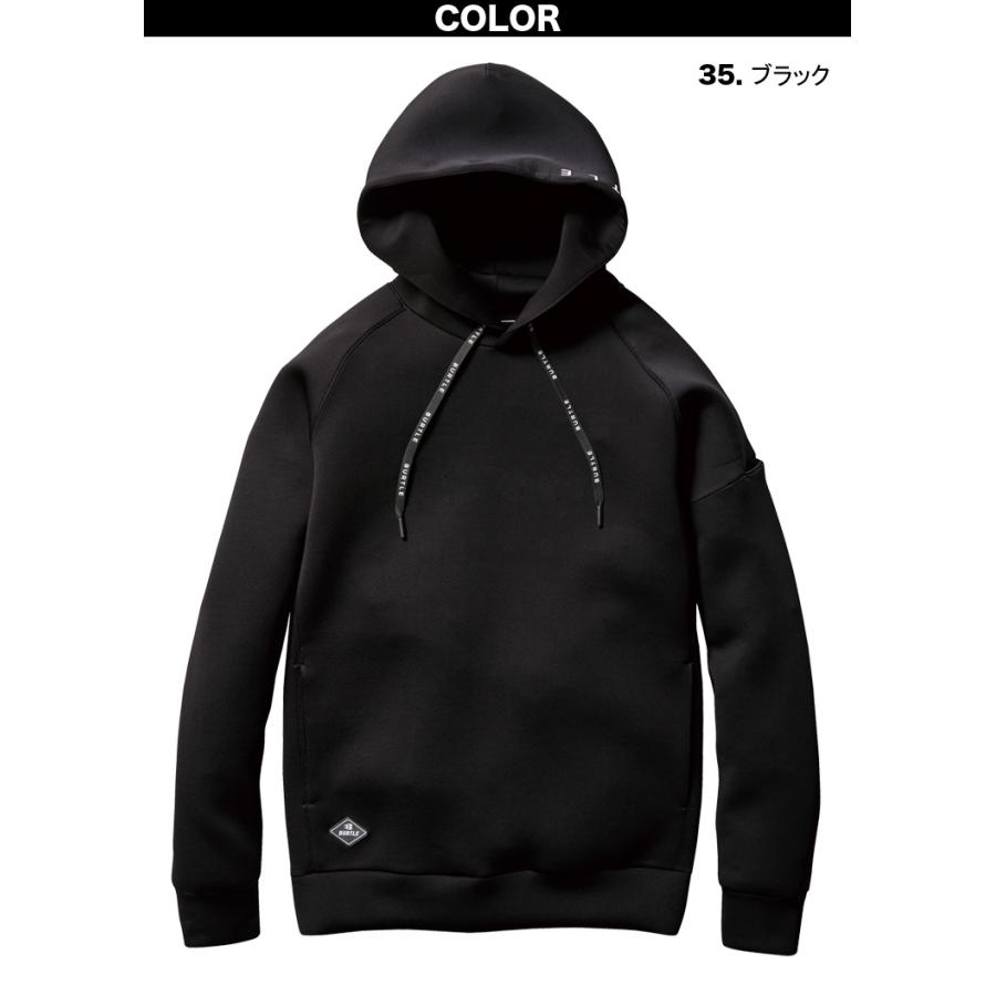 【BURTLE】エアーテックフーディ（ユニセックス）4095 軽量 保温 メンズ レディース ストレッチ 作業服 作業着 軽防寒 バートル : 005-4095 : 空調服・ファン付き作業着 ...