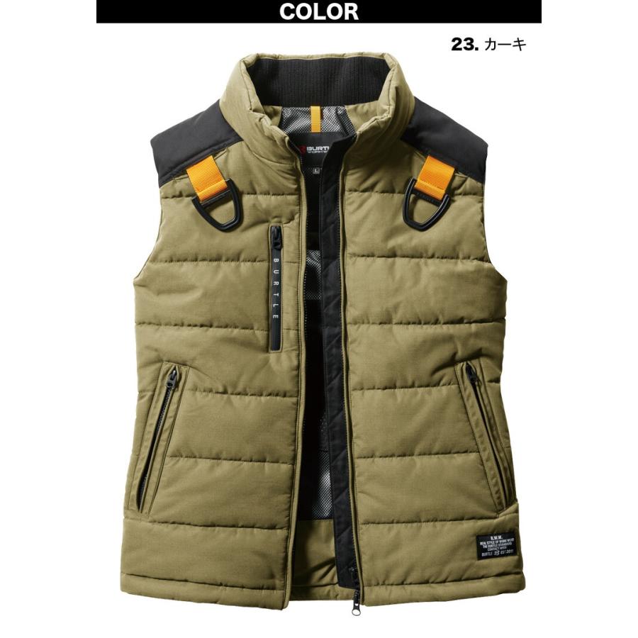 BURTLE バートル 防寒ベスト（ユニセックス）5044 S-XXL 単品 サーモクラフト対応モデル ヌバック 作業服 作業着 秋冬 かっこいい メンズ レディース : 空調服・ファン付き ...