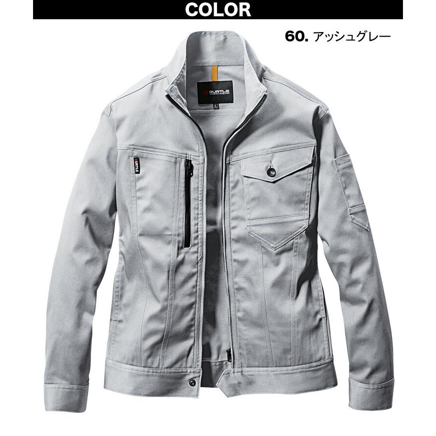 BURTLE バートル ジャケット（ユニセックス） S-4L 671 長袖 スリム ストレッチ 伸長率20% メンズ レディース オールシーズン 作業服 作業着 : 空調服・ファン付き作業着 ...