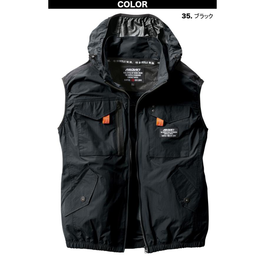 バートル エアークラフト 2023年モデル タクティカルベスト AC1154 KS100 クロダルマ 15Vファンバッテリー フルセット BURTLE AIRCRAFT 電動ファン用ウェア ...