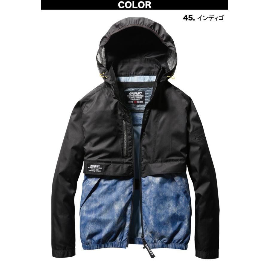 BURTLE バートル エアークラフト 撥水/防汚 長袖 単品 ブルゾンのみ UPF50・UVカット フルハーネス仕様 AC1171 M〜3XL 作業服 作業着 : 空調服・ファン付き作業着 ...