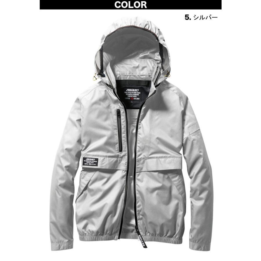 BURTLE バートル エアークラフト 撥水/防汚 長袖 単品 ブルゾンのみ UPF50・UVカット フルハーネス仕様 AC1171 M〜3XL 作業服 作業着 : 空調服・ファン付き作業着 ...