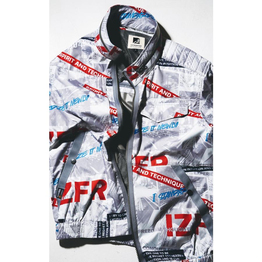 I'Z FRONTIER アイズフロンティア 電動ファン用ウェア 10045 90014 90015 ウォッシャブルファン・モバイルバッテリー 半袖ジャケット フルハーネス対応 チタン ...