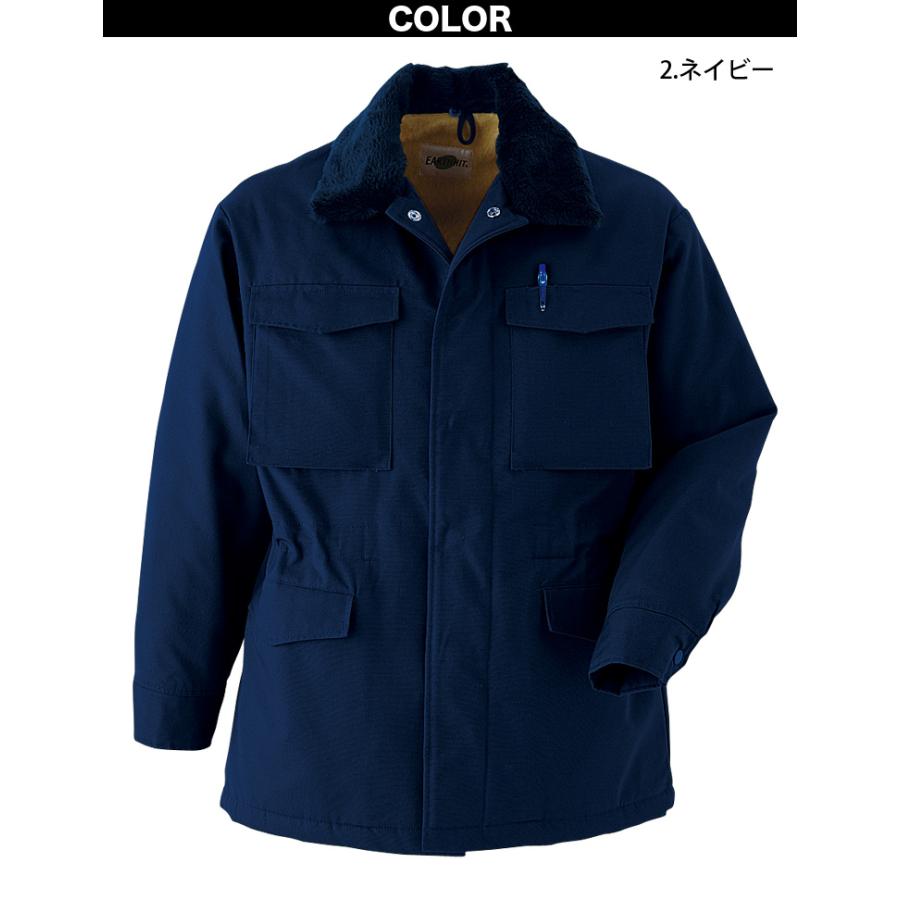 Asahicho カストロコート 3055 M〜4L 綿100% 日本製生地 撥水 替衿