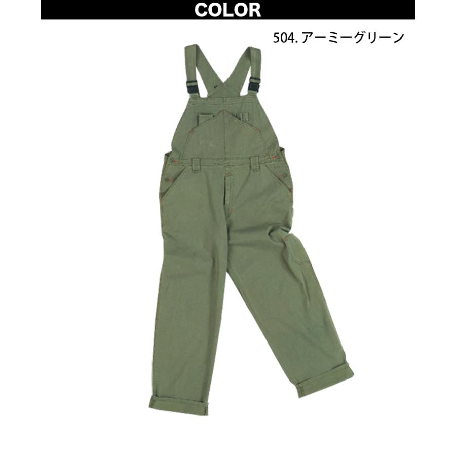 クレヒフク CATサロペット 1650 S〜3L 綿100% おしゃれ オーバーオール ストリート カジュアル つなぎ 続服 作業服 作業着 春秋冬 レディス メンズ KURE :104 ...