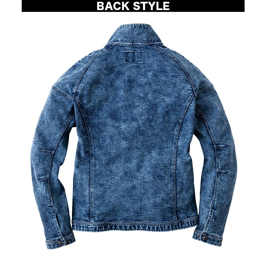 寅壱 2024年秋冬新作 8922-124/219 デニムワークジャケット/カーゴパンツ TORAICHI 上下セット デニム ストレッチ ケミカルウォッシュ ライダース型 メンズ S~5L ...