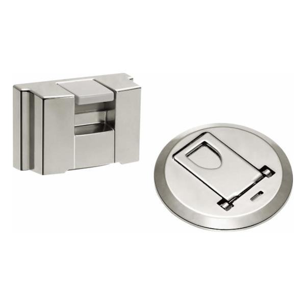 EIDAI 永大産業 スキスム 面付けマグネットドアストッパー セット品 クローム色 TDB-DS35CM : J-relife ヤフー店 - 通販 - Yahoo!ショッピング