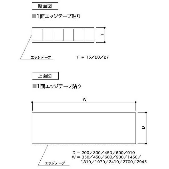 南海プライウッド収納材 アートランバーOタイプ シェルホワイト 27X450X1450mm O27-1545-LW : o27-1545-lw : J-relife ヤフー店 - 通販 ...