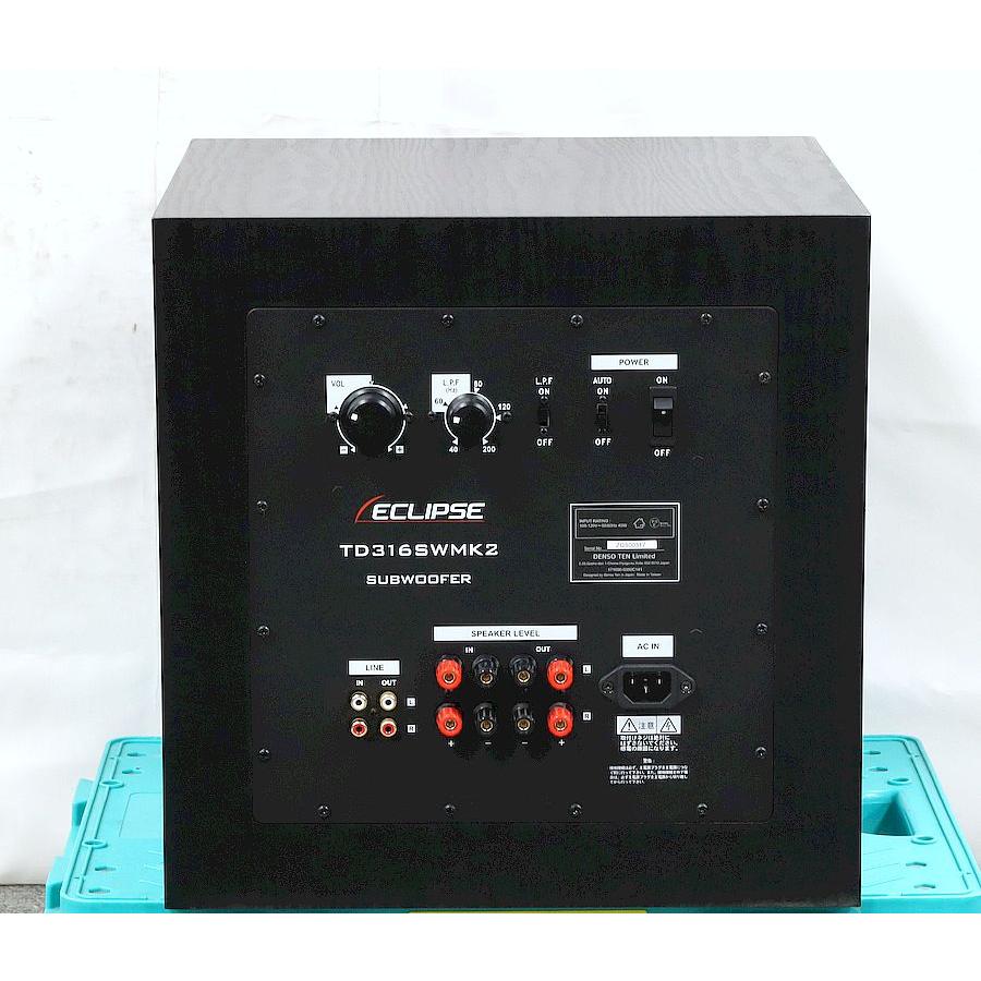 【店頭併売・中古】ECLIPSE スーパーウーファー TD316SWMK2 ※中古保証6ヵ月 : オーディオユニオン901 - 通販 - Yahoo!ショッピング