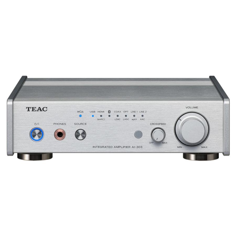 TEAC ティアック AI-303-S USB DAC/ステレオプリメインアンプ（シルバー）[メーカー正規保証] : オーディオユニオン901 - 通販 - Yahoo!ショッピング