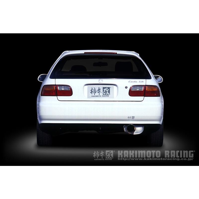 [柿本_改]E-EG4 シビック_VTi(D15B / 1.5 NA_H03/09〜H07/09)用マフラー[Kakimoto.R][HS312] : ユニオンプロデュース - 通販 ...