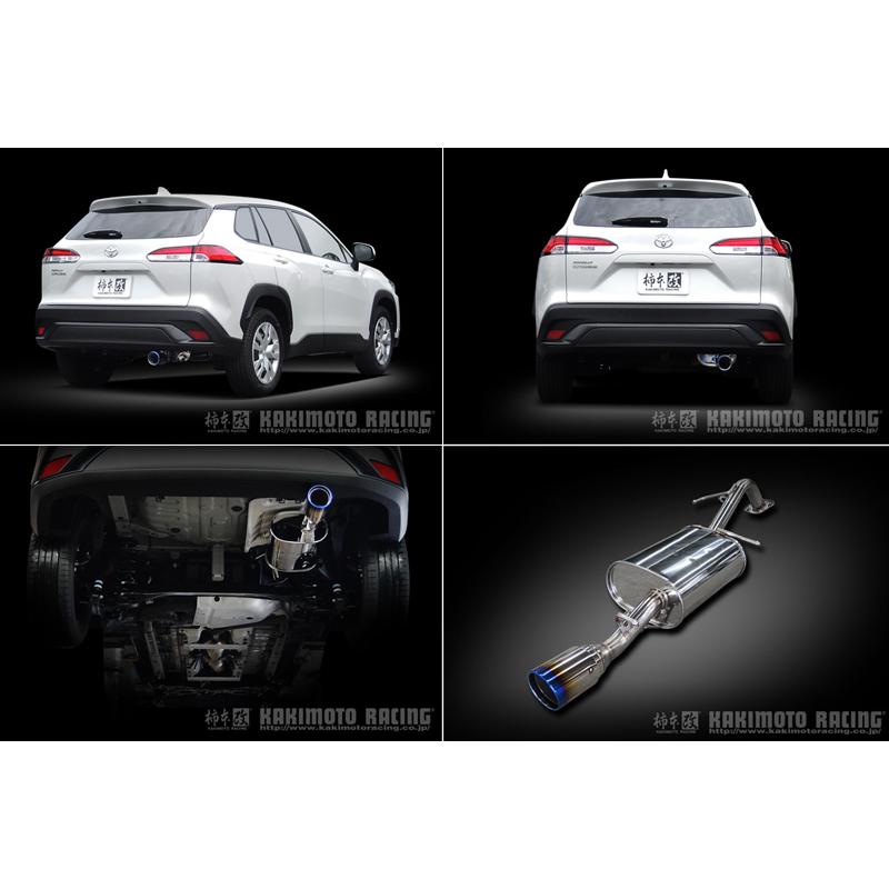 [柿本_改]4BA-MXGA10 カローラクロス_2WD_CVT(2.0 / NA_R5/10〜)用マフラー[Class KR][T713183][車検対応] : kmk-t713183 ...