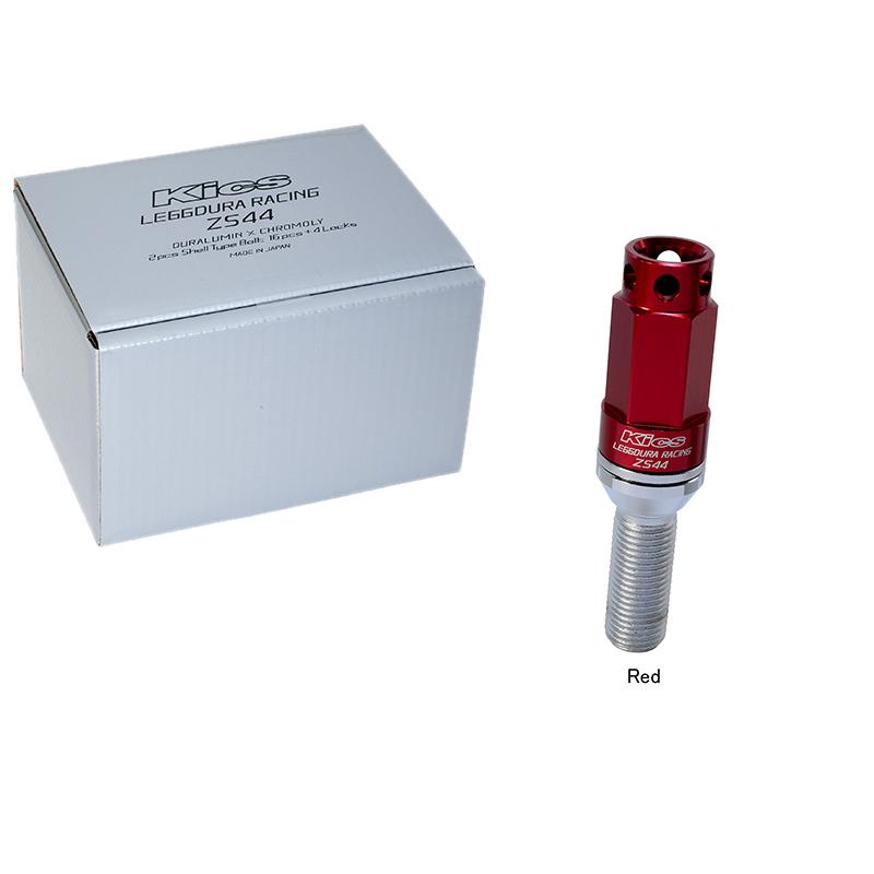 [KYO-EI_Kics]レデューラレーシング ボルト＆ロックボルトZS44（M14×P1.25_14R_首下45mm×全長101mm_カラー：レッド） : ユニオンプロデュース - 通販 ...