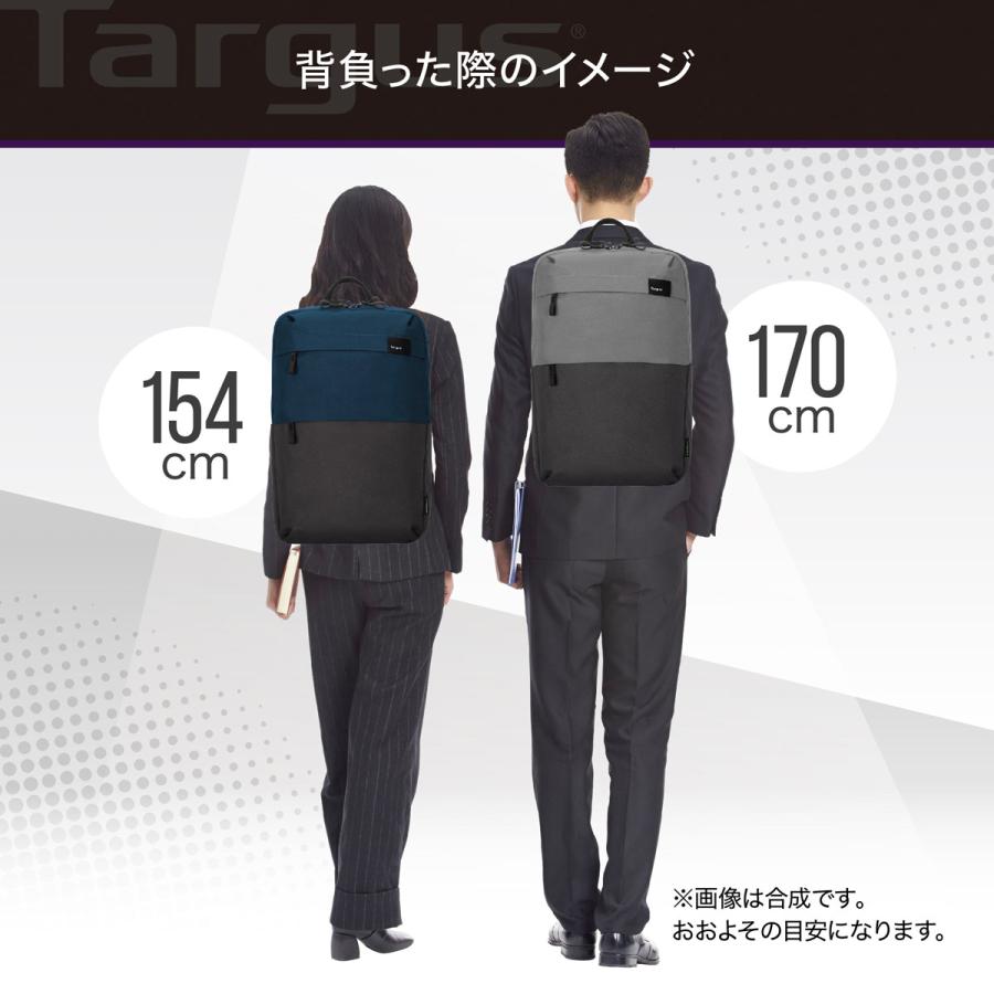 Targus バックパック メンズ Sagano EcoSmart Travel Backpack ノート