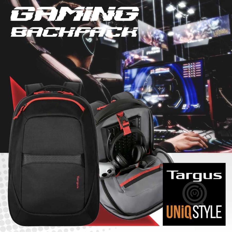 Targus バックパック メンズ Strike 2 17.3” Gaming Backpack ノートPC収納 カジュアルバック TBB639GL-70 : tbb639gl : ユニーク ...