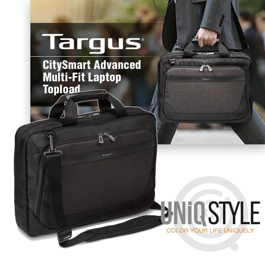 Targus (ターガス) ビジネスバック メンズ CitySmart Advanced MultiFit ショルダーバック 通勤 15.6インチ ノートPC対応 ブリーフケース ブラック ...