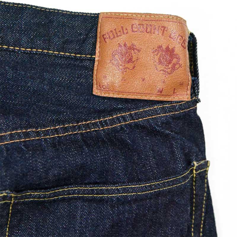 FULLCOUNT フルカウント 1108SSW Slim Straight Denim (Super Smooth) (One Wash) メンズ デニム ジーンズ チェーンステッチ 裾上げ ...