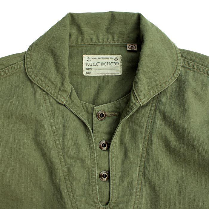 FULLCOUNT フルカウント No.2017-2 Herringbone USN Pullover Jacket メンズ プルオーバー ジャケット 2022年春夏 送料無料 ...