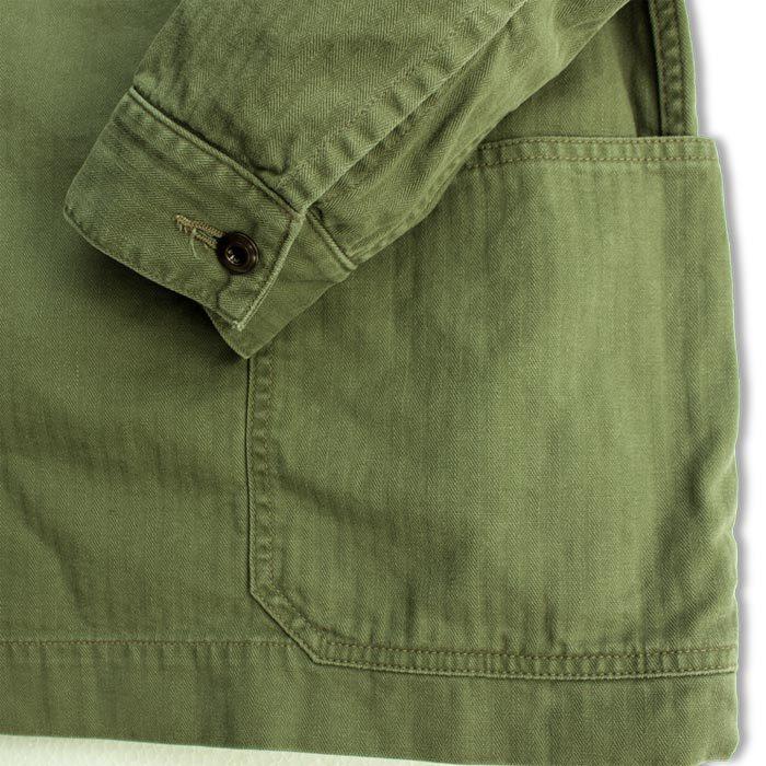 FULLCOUNT フルカウント No.2017-2 Herringbone USN Pullover Jacket メンズ プルオーバー ジャケット 2022年春夏 送料無料 ...