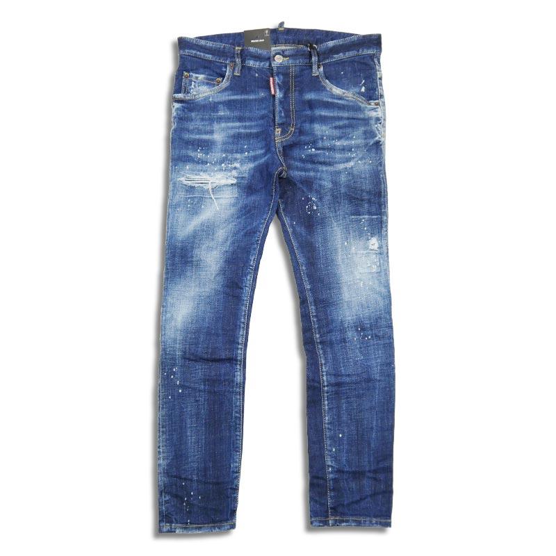 DSQUARED2 ディースクエアード S74LB1556 Dark Easy Wash Skater DSQUARED2 ディースクエアード S74LB1556 Dark Easy Wash Skater