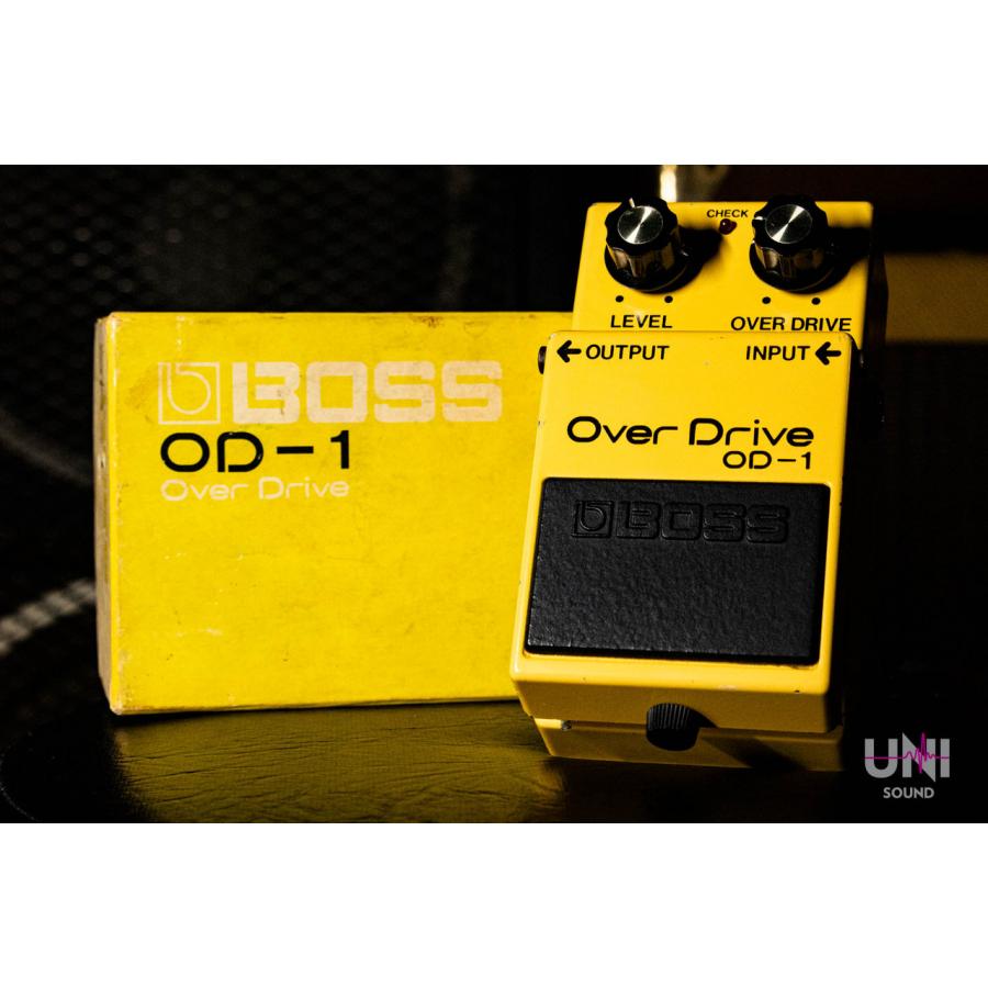BOSS（楽器、器材） BOSS OD-1 OverDrive #112900 1981 JRC 4558D 1358 : UNISOUND - 通販 - Yahoo!ショッピング
