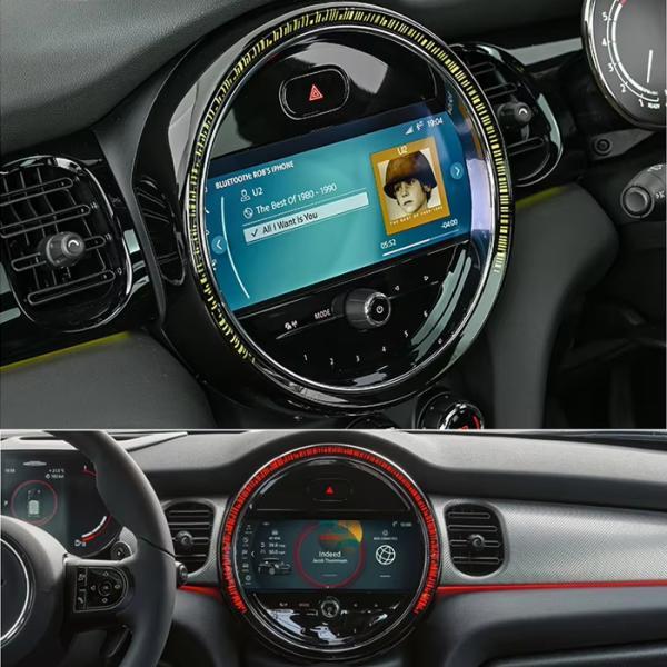 MINI（ミニ） BMW MINI ミニクーパー iDrive ナビ 液晶 モニター LED リング LCI2仕様 F54 F55 F56 ...