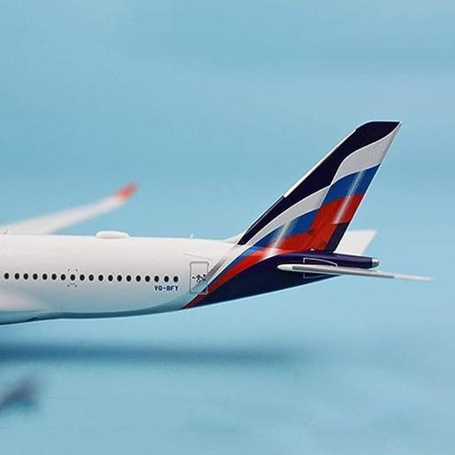 ロシア航空 アエロフロート 模型 飛行機 LED エアバス A350-900 ロシア航空 アエロフロート 模型 飛行機 LED エアバス A350-900