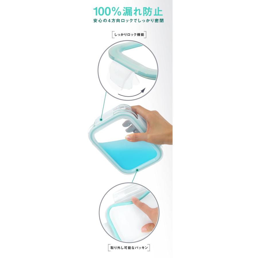 IWANO 耐熱ガラス製保存容器 640mL × 4個 セット ガラス容器 保存用 耐熱ガラス 蓋付き 保存容器 密閉 保存 : csc644 : ユニバーサルストリートYahoo!店 ...