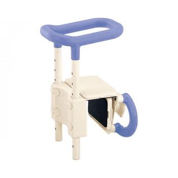 安寿 高さ調節付浴槽手すり UST-130 536-601 ブルー 258328 S0295 : KAIKENSHOP - 通販 - Yahoo!ショッピング