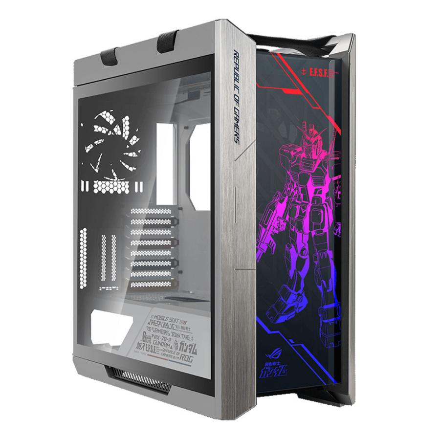 ASUS エイスース ROG STRIX HELIOS GUNDAM EDITION Aura Sync対応 ミドルタワー型ゲーミングPC ...