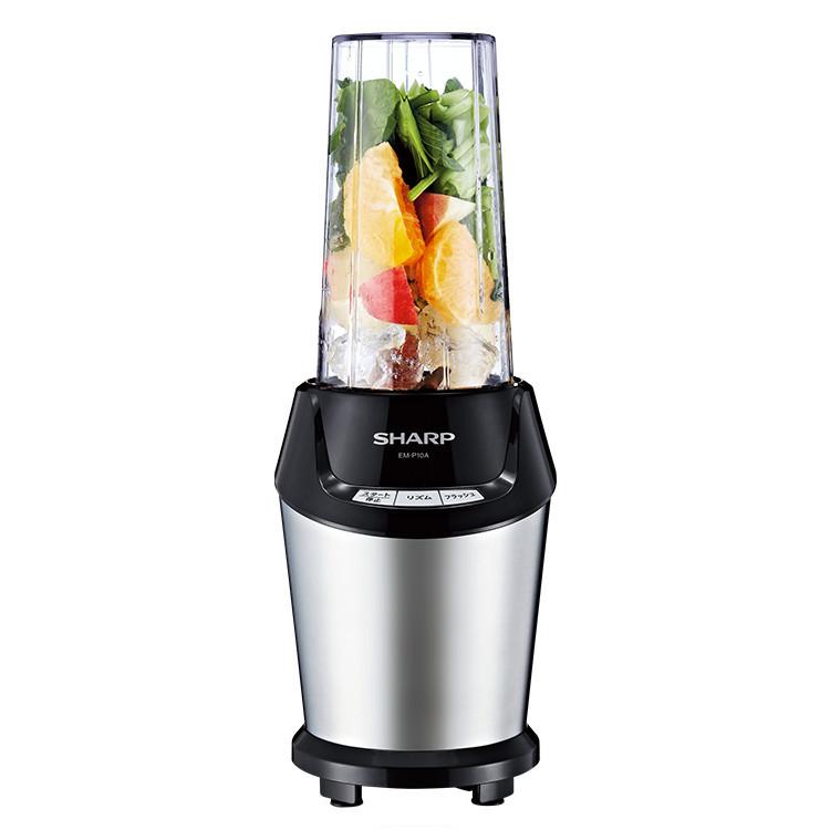 SHARP シャープ EM-P10A-B コンパクトパワーブレンダー ブラック系 : universe store - 通販 - Yahoo!ショッピング