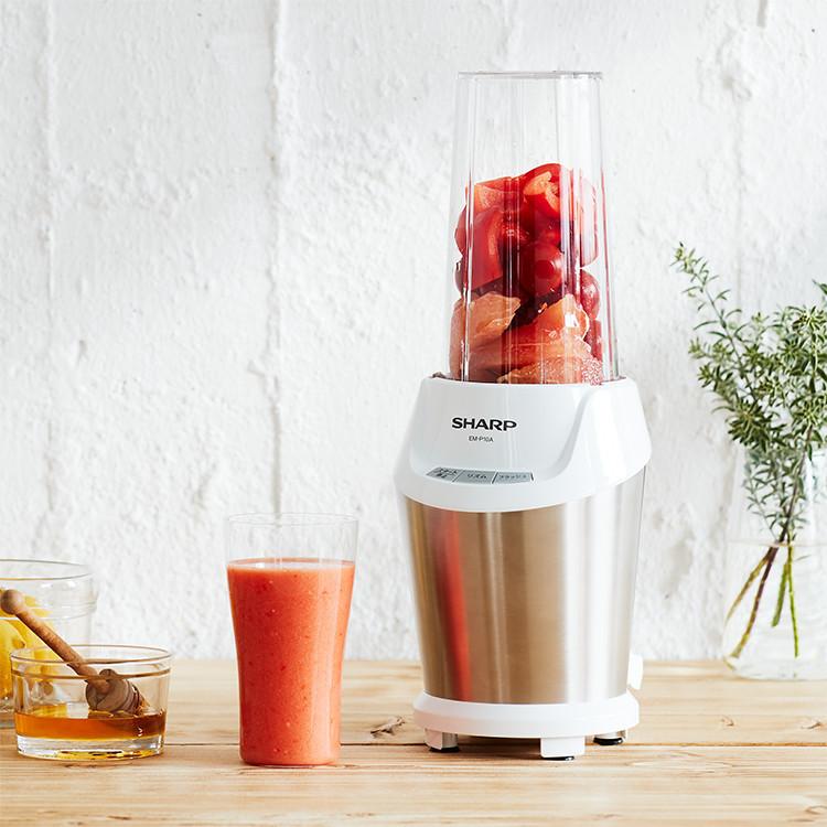 SHARP シャープ EM-P10A-B コンパクトパワーブレンダー ブラック系 : universe store - 通販 - Yahoo!ショッピング