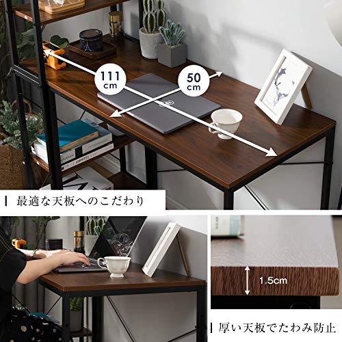 オーエスジェイ(OSJ) パソコンデスク 左右入替可 収納 両用デスク ブラック ハイタイプ 111×50×121 (ブラック) : unli-mall - 通販 - Yahoo!ショッピング