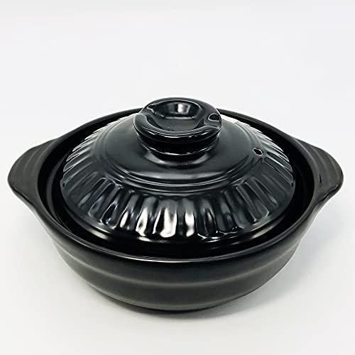 リビング NEO 土鍋 9号 31cm IH・ガス火対応 4-5人用 110370 ブラック : unli-mall - 通販 - Yahoo!ショッピング