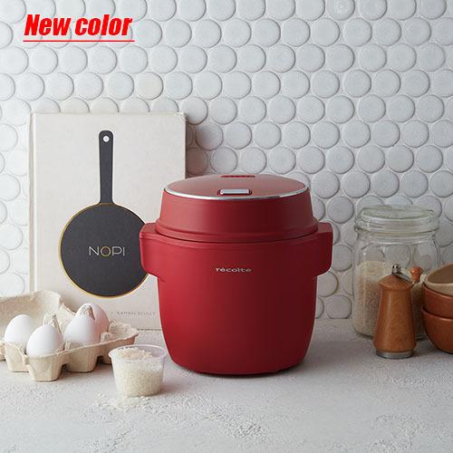 recolte レコルト Compact Rice Cooker コンパクトライスクッカー RCR-1 炊飯器 2.5合炊き 少人数世帯 ...