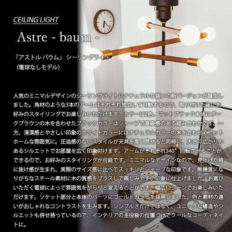 INTERFORM インターフォルム Astre -baum- アストルバウム シーリングライト (電球なし) LT-3530 シーリングランプ 天井直付照明 リビング照明 LED対応 ...