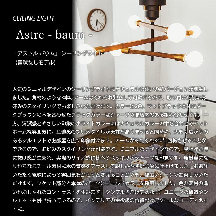 INTERFORM インターフォルム Astre -baum- アストルバウム シーリングライト (電球なし) LT-3530 シーリングランプ 天井直付照明 リビング照明 LED対応 ...