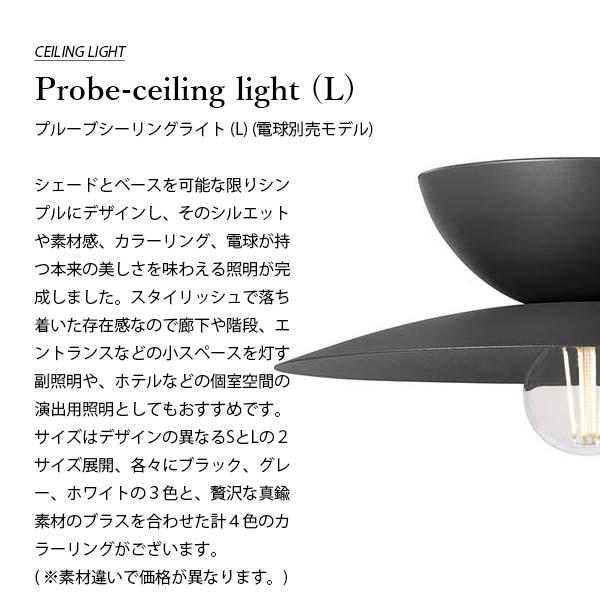 ARTWORKSTUDIO アートワークスタジオ Probe-ceiling light (L) プルーブシーリングライト (電球別売) AW-0657Z シーリングランプ 天井照明 LED ...