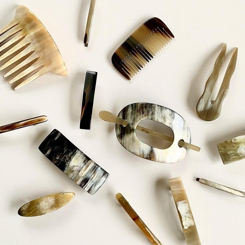 KOSTKAMM KOST KAMM コストカム ヘアクリップ スティック 9436 マジェステ サークル 水牛角 ドイツ : Unmaison - 通販 - Yahoo!ショッピング