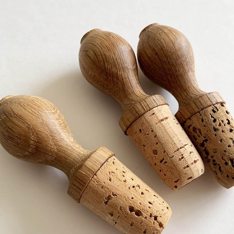 Creamore Mill クレモアミル ボトルストッパー 木製 イギリス ワインストッパー オーク コルク :23311002a ...