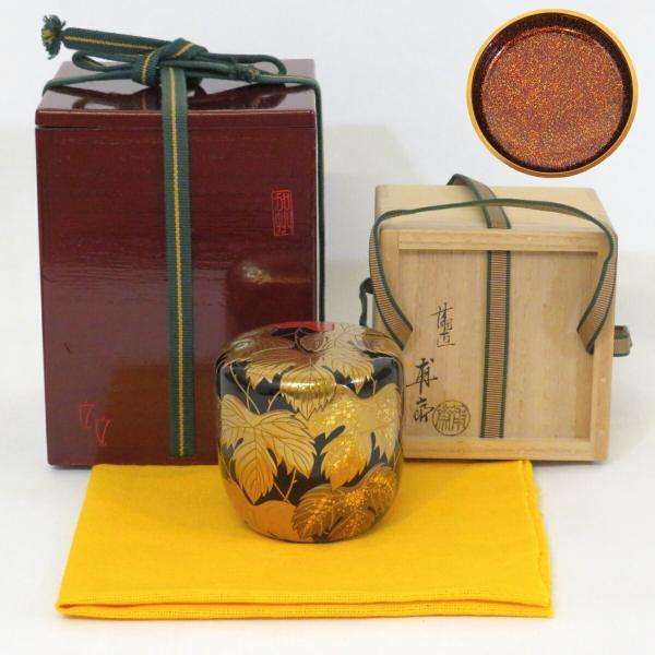 【季節の茶道具】漆匠二代 山下甫斎作 蔦蒔絵 大棗 内梨地 高級茶道具【中古 美品】 : ますや雲湧堂 - 通販 - Yahoo!ショッピング