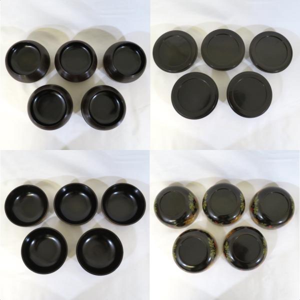 中古】塗師 初瀬川柳庵作 三重大内 吉兆千成瓢箪 弁当五客揃 中古】塗師 初瀬川柳庵作 三重大内 吉兆千成瓢箪 弁当五客揃