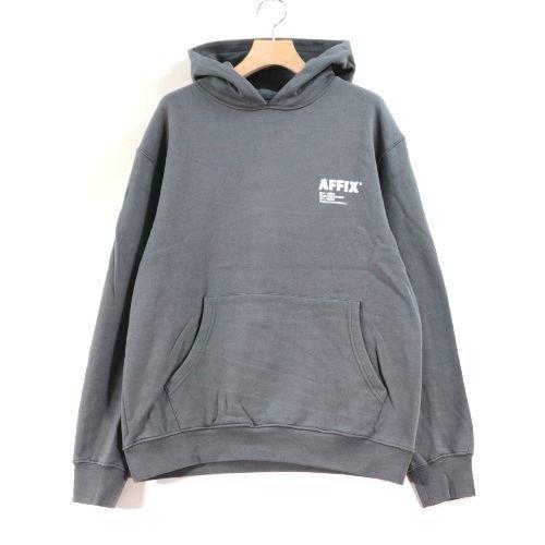 AFFIX アフィックス STANDARDISED LOGO HOODIE パーカー : unstitch Yahoo!店 - 通販 ...