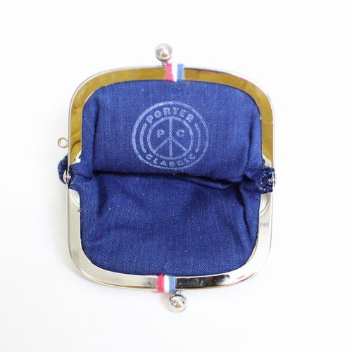 PORTER CLASSIC ポータークラシック KENDO COIN PURSE (S) がま口 コインケース ネイビー :129471 ...