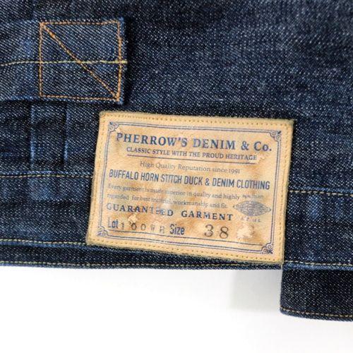 PHERROW'S フェローズ FRONTIER SERIES 100WB デニムジャケット 38 : 133229 : unstitch Yahoo!店 - 通販 - Yahoo!ショッピング