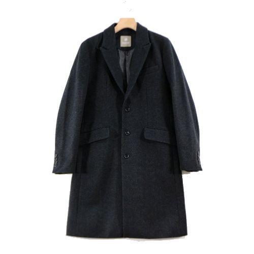 nano&co nano universe ナノユニバース チェスターコート S チャコール : unstitch Yahoo!店 - 通販 - Yahoo!ショッピング