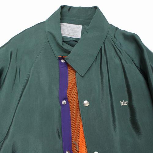 Kolor カラー 23SS ビスコースナイロンツイルコーチジャケット 2 グリーン : unstitch Yahoo!店 - 通販 ...
