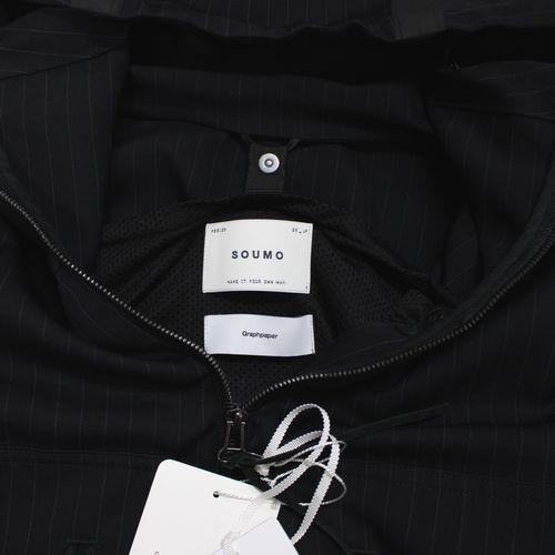 SOUMO × Graphpaper 22AW Parachute Hooded Jacket ジャケット 2 ネイビー : unstitch ...