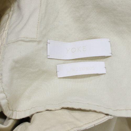 YOKE ヨーク 23SS GARMENT DYE 2PLEATED WIDE TROUSERS パンツ 3 サンドイエロー : unstitch Yahoo!店 - 通販 - Yahoo ...
