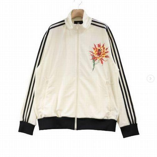 adidas × Y's 23SS CACTUS FLOWER TRACK JACKET トラックジャケット M ホワイト ...
